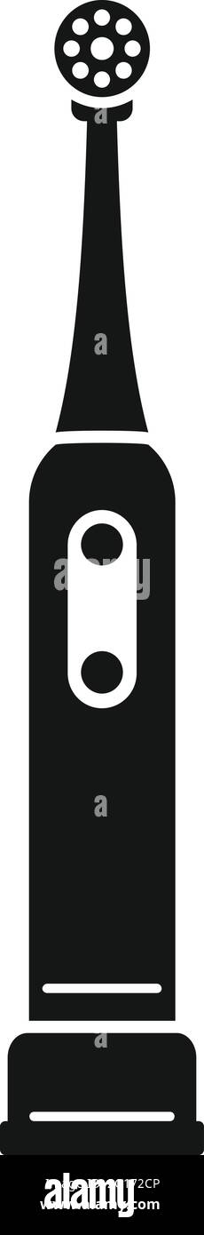 Electric toothbrush icon simple Cut Out Stock Images & Pictures - Alamy