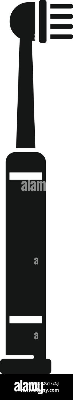 Electric toothbrush bristle icon, simple style Stock Vector Image & Art ...