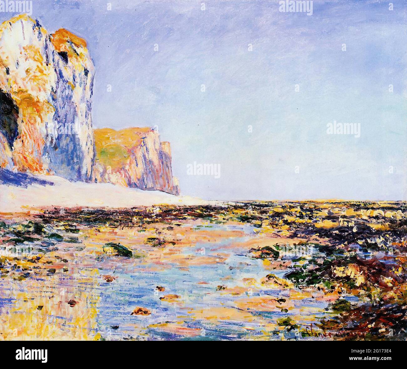 Monet beach hi-res stock photography and images - Alamy