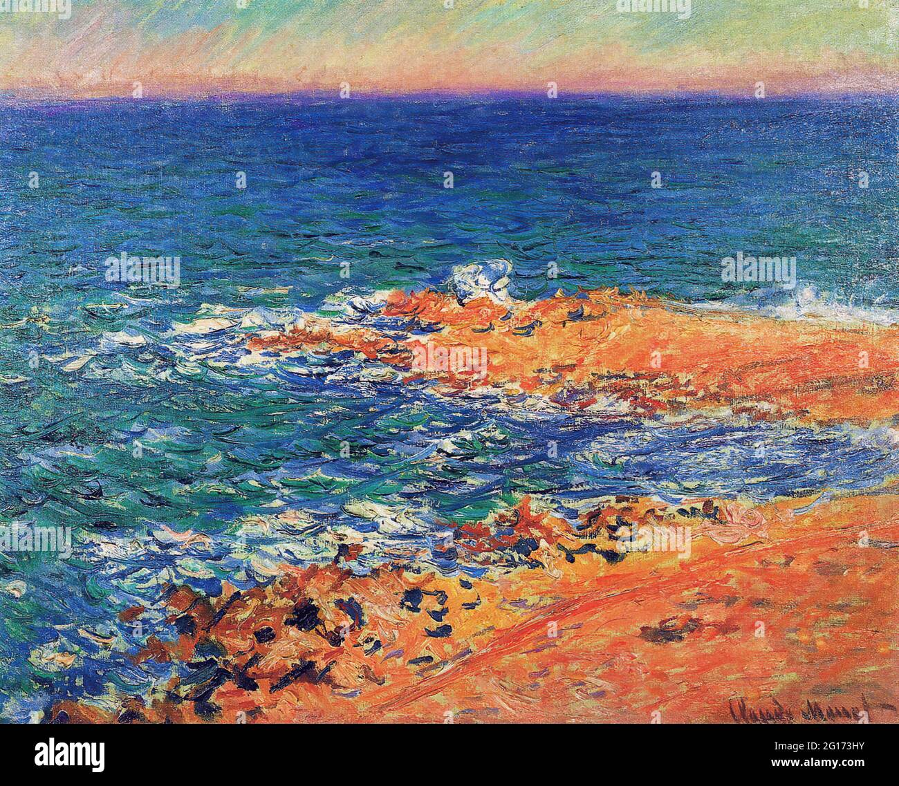 Antibes by claude monet hi-res stock photography and images - Alamy