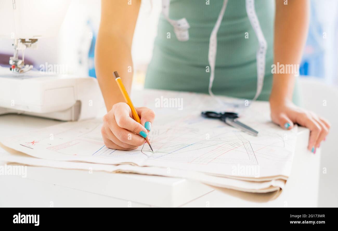 Female cloth pattern hi-res stock photography and images - Alamy