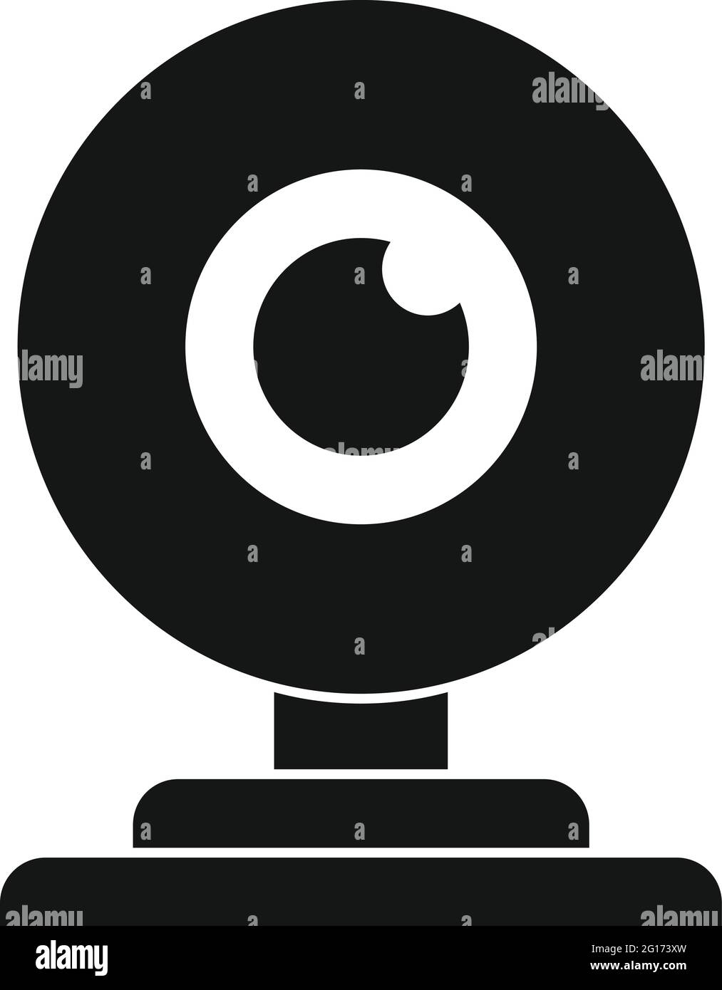 Web camera icon, simple style Stock Vector Image & Art - Alamy