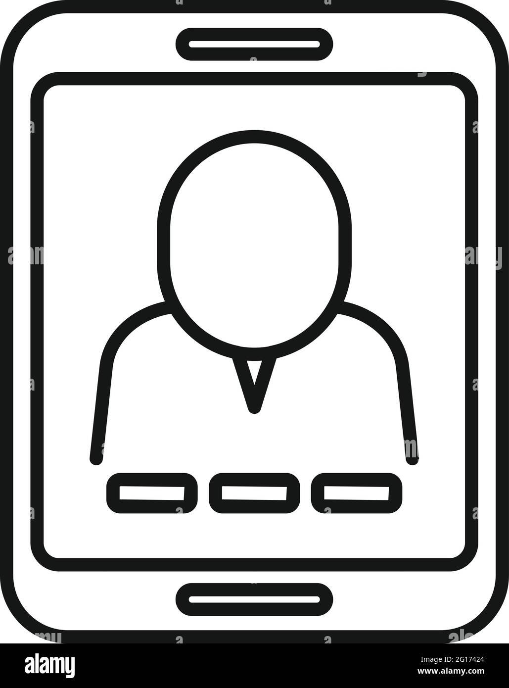 Tablet video call icon, outline style Stock Vector Image & Art - Alamy Tablet video call icon, outline style Stock Vector Image & Art - Alamy