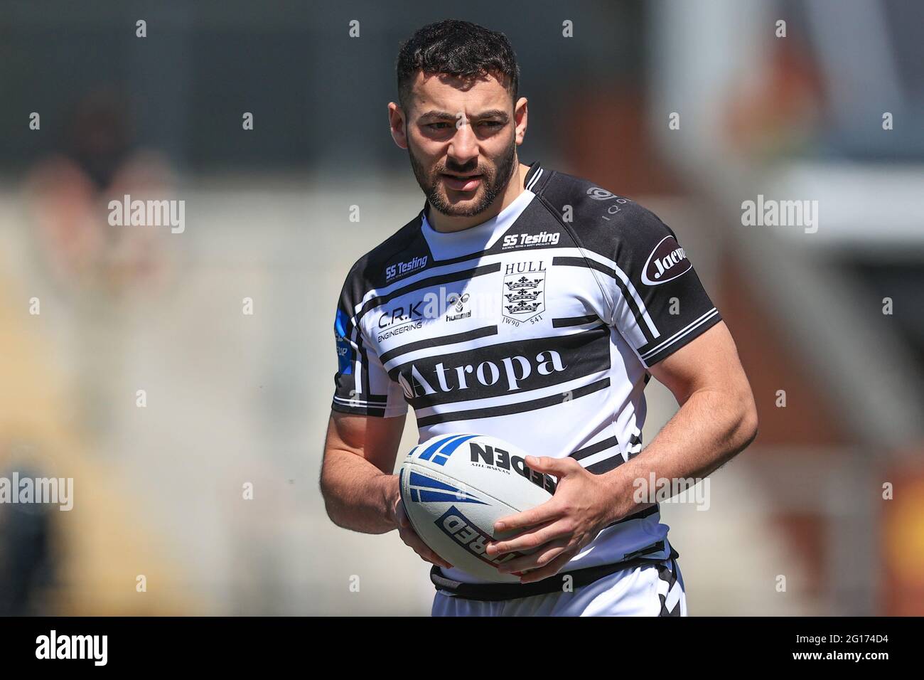 Jake Connor (1) of Hull FC during the warm up Stock Photo - Alamy