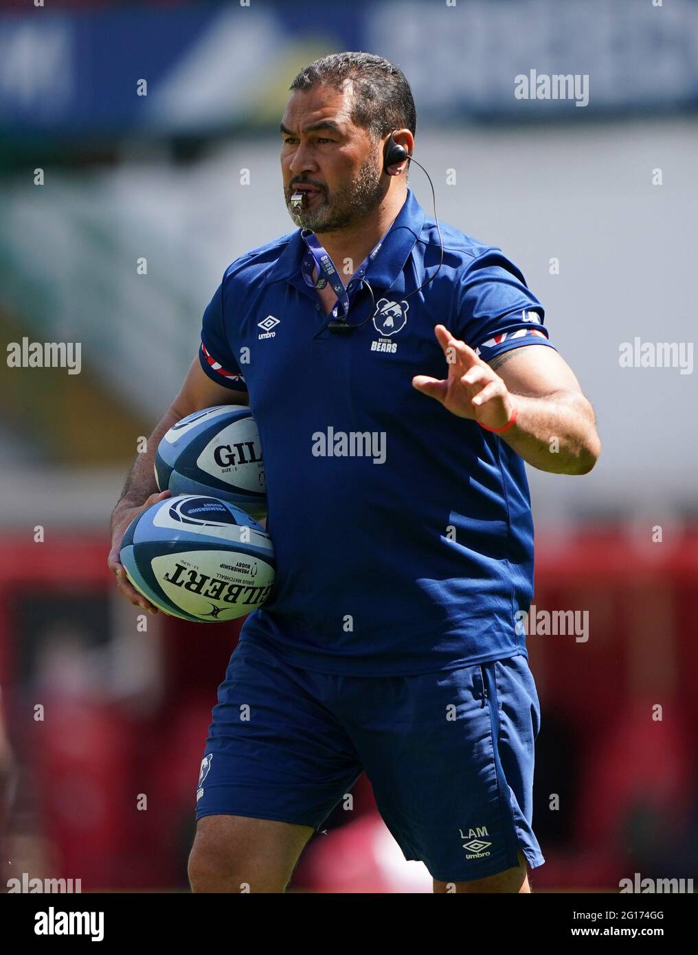 Bristol Bears' Head coach Pat Lam before the Gallagher Premiership ...