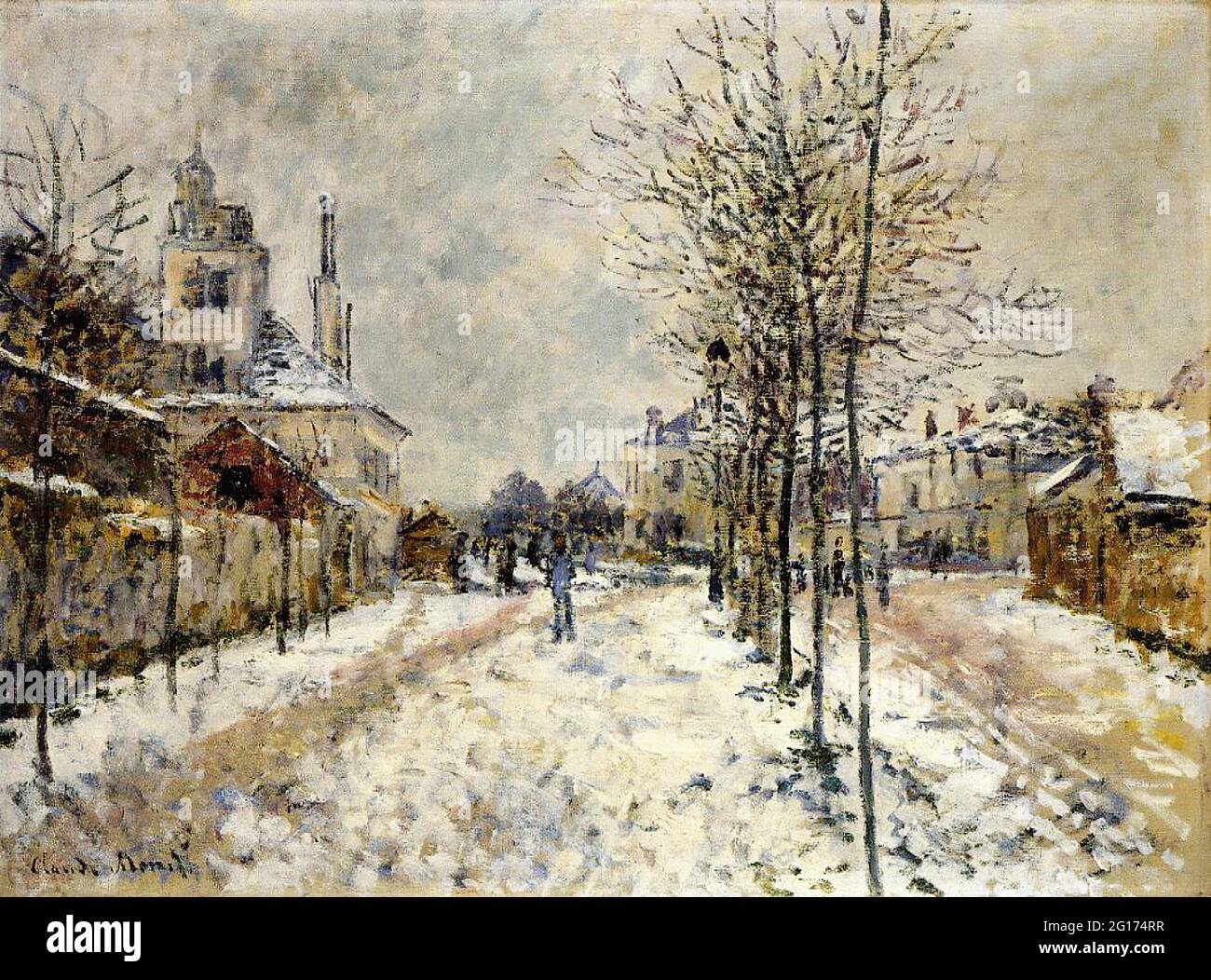 Snow At Argenteuil