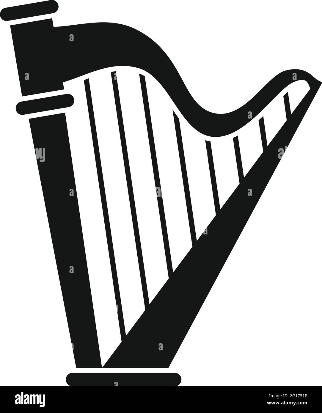 Harp art icon, simple style Stock Vector Image & Art - Alamy