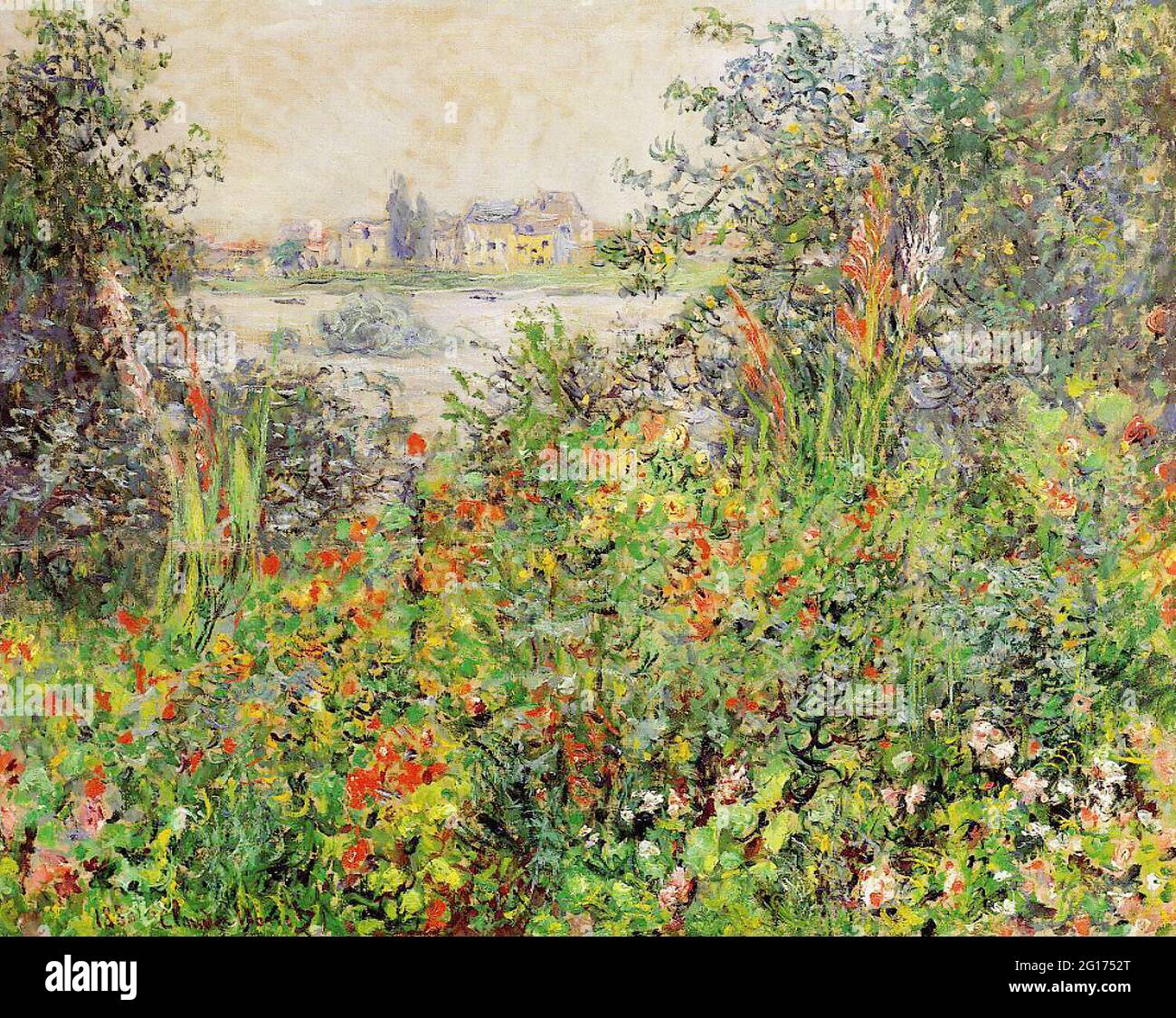 Monet flowers hi-res stock photography and images - Alamy