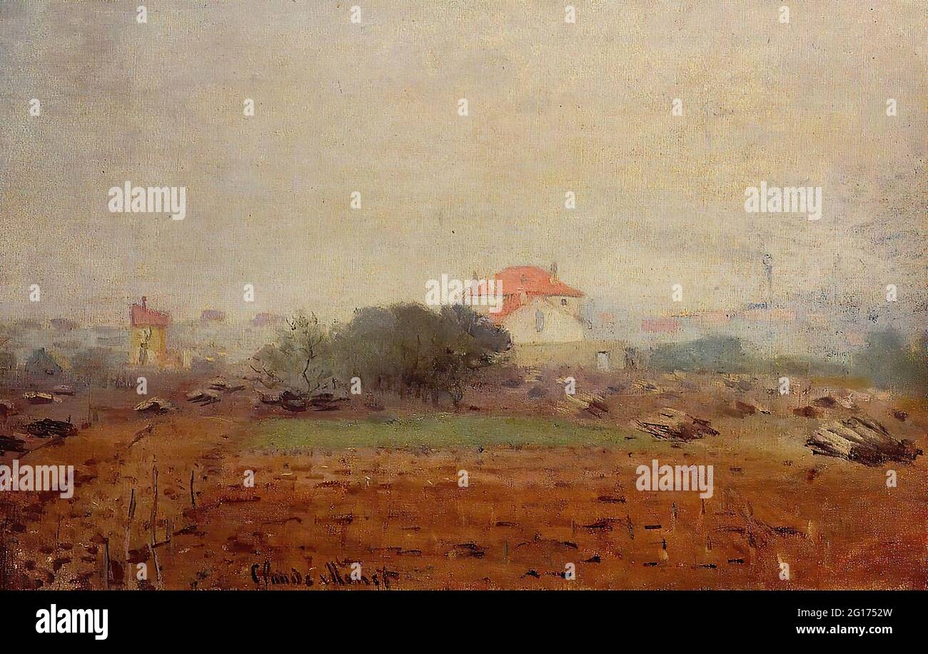 Claude Monet - Fog 1872 Stock Photo - Alamy