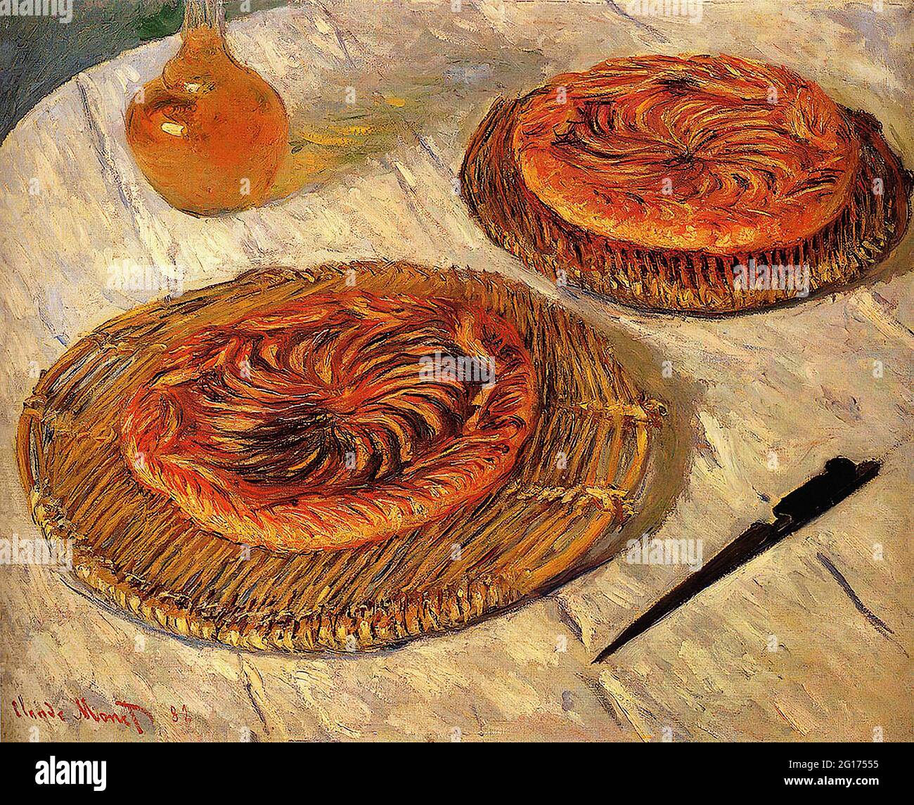 Claude Monet - Galettes 1882 Stock Photo - Alamy
