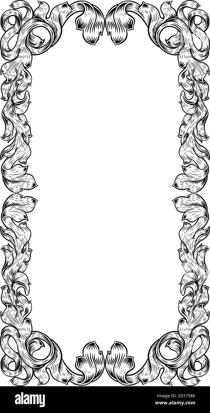 Filigree Pattern Border Simple Filigree Vector Images (over 4,200)