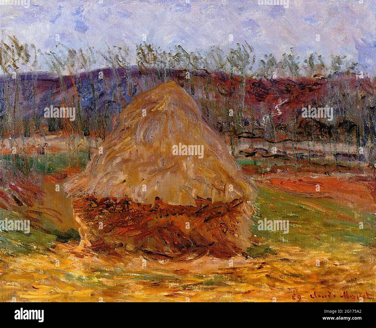 Claude Monet Grainstack High Resolution Stock Photography and Images ...