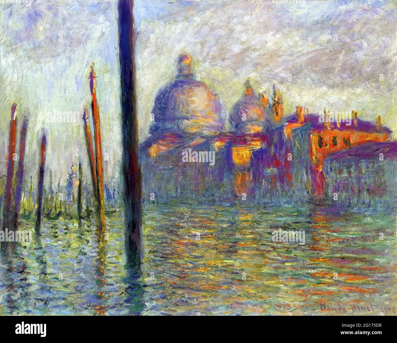 Claude Monet - Grand Canal Venice Stock Photo - Alamy