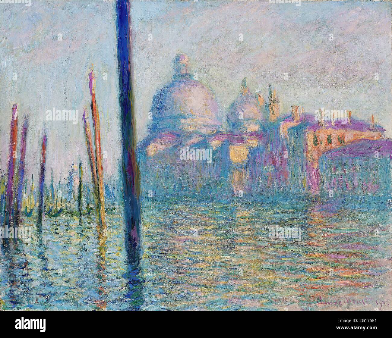 Claude Monet - Grand Canal Venice 01 1908 Stock Photo - Alamy