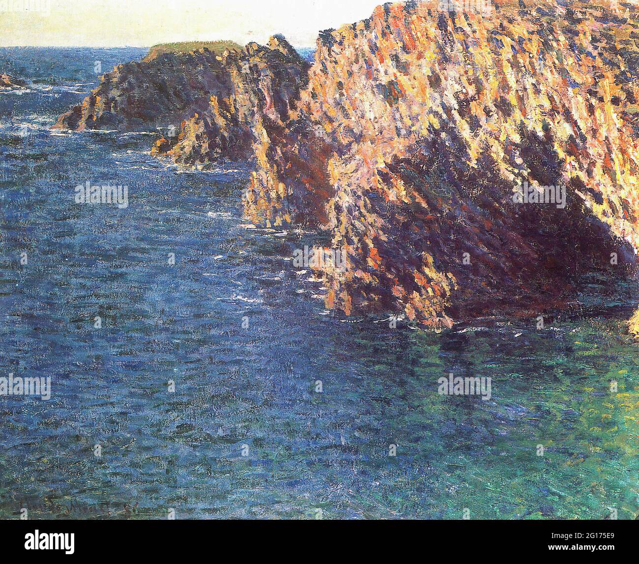 Claude monet port domois hi-res stock photography and images - Alamy