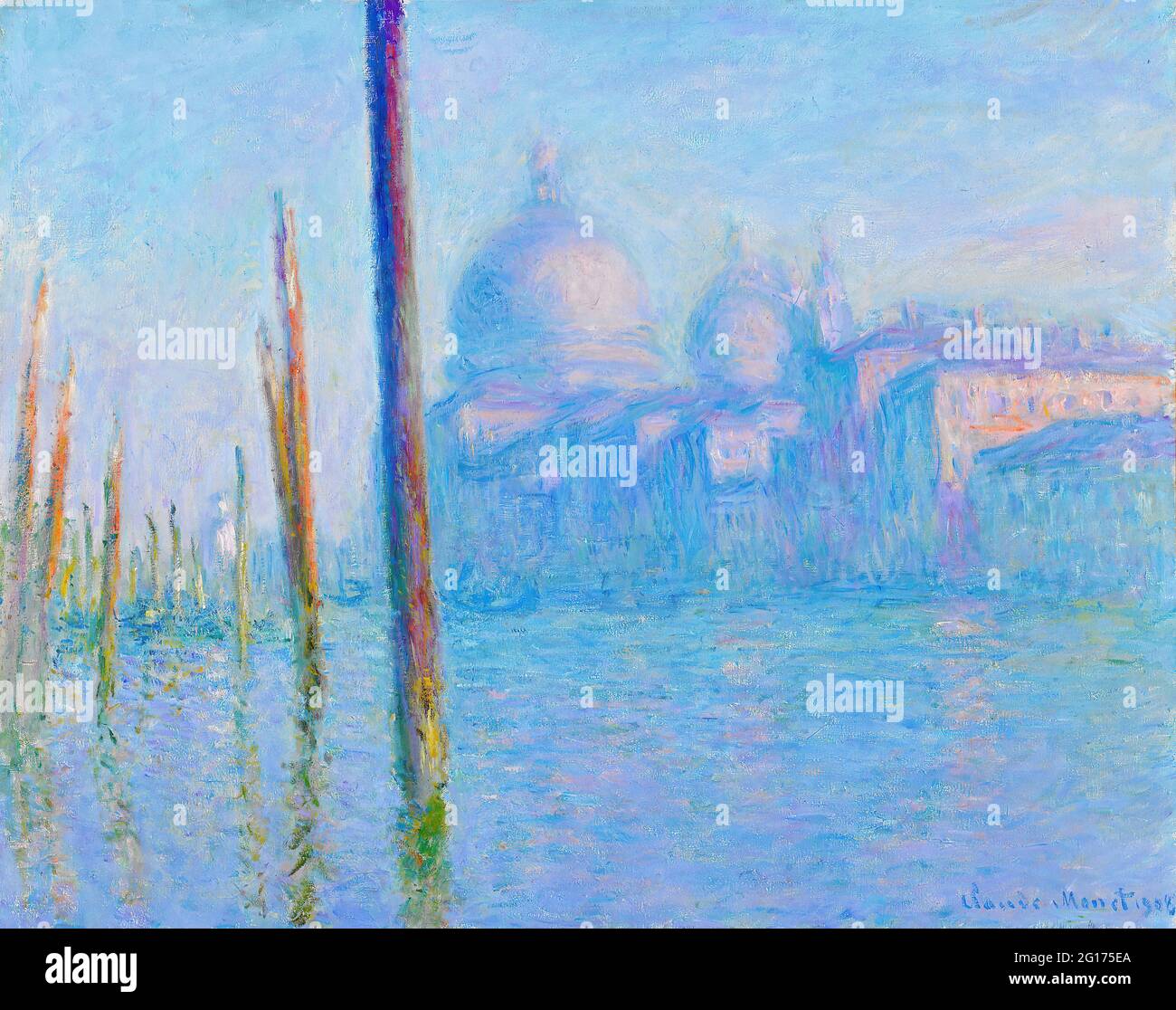 Claude Monet - Grand Canal Venice 1908 Stock Photo - Alamy
