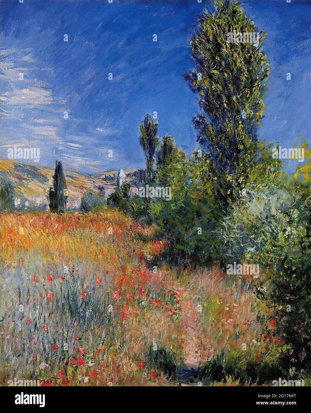 Claude Monet - Landscape Ile Saint Martin 1881 Stock Photo - Alamy