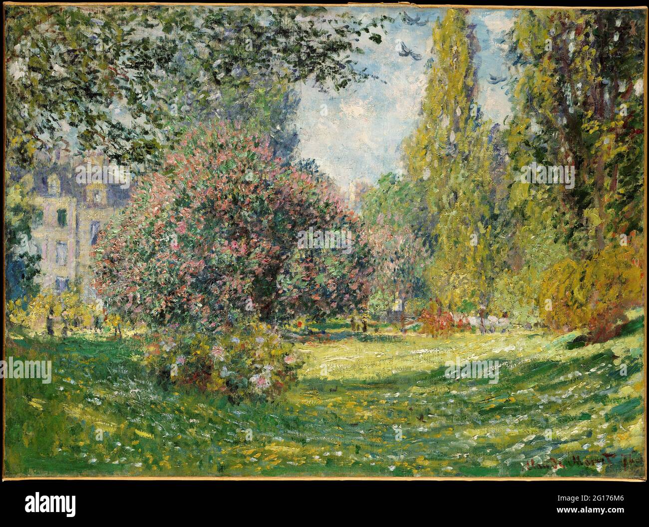 Claude Monet - Landscape the Parc Monceau Stock Photo - Alamy Claude Monet - Landscape the Parc Monceau Stock Photo - Alamy