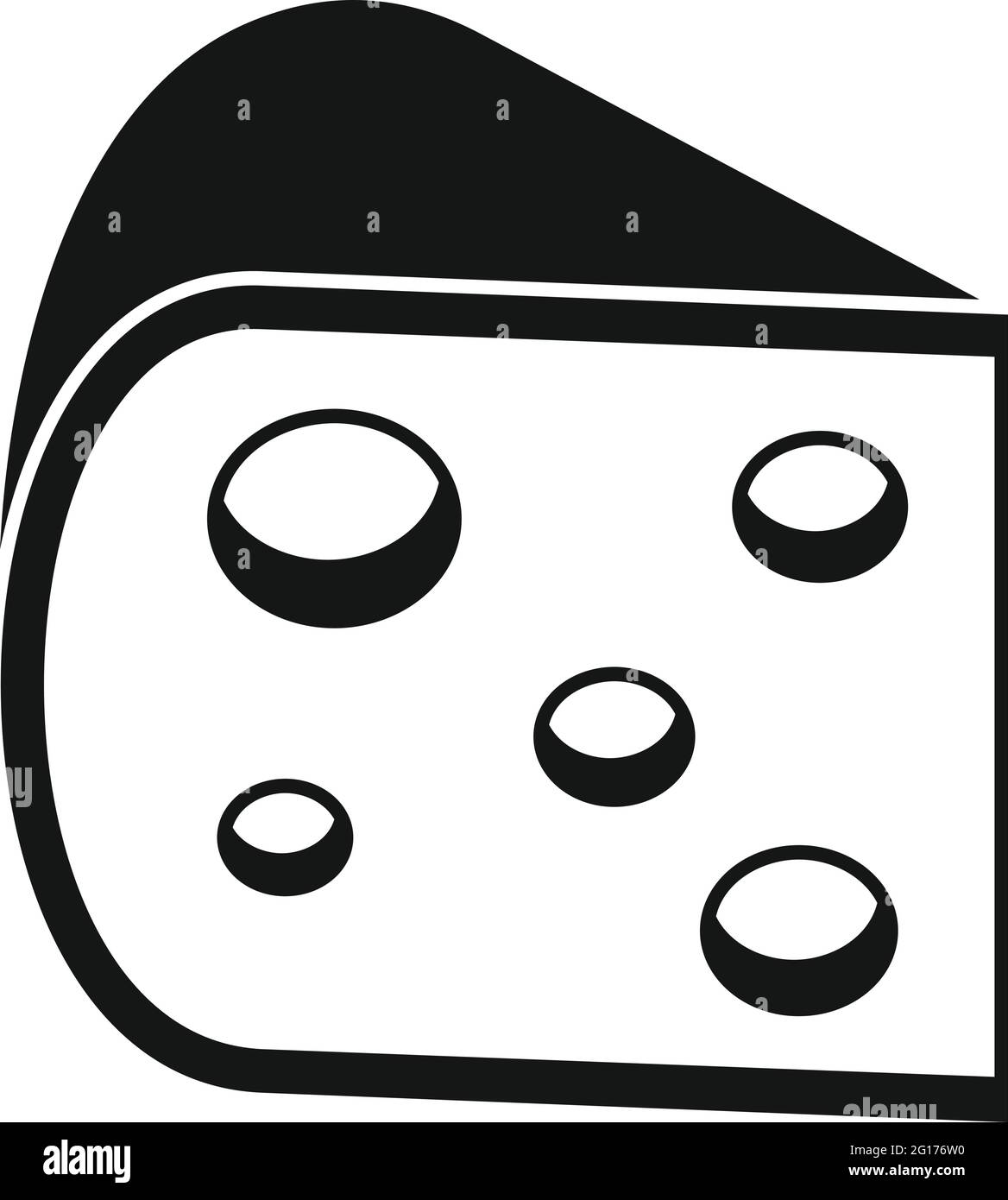 Cheese fresh icon, simple style Stock Vector Image & Art - Alamy