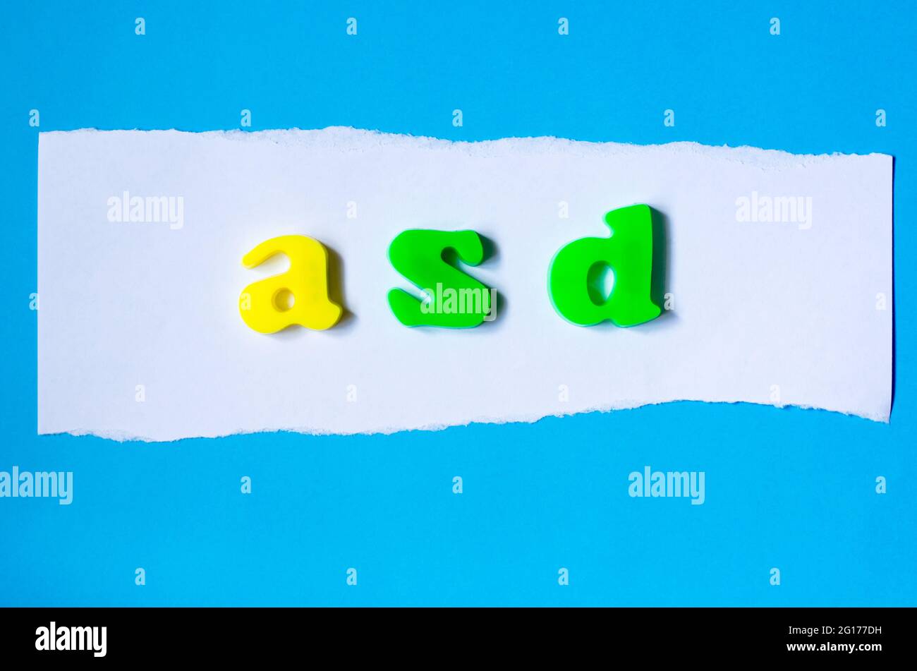 Autist learning hi-res stock photography and images - Alamy