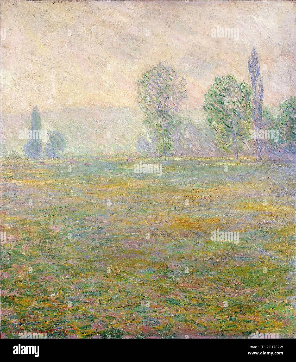 Claude Monet - Meadows at Giverny Stock Photo - Alamy