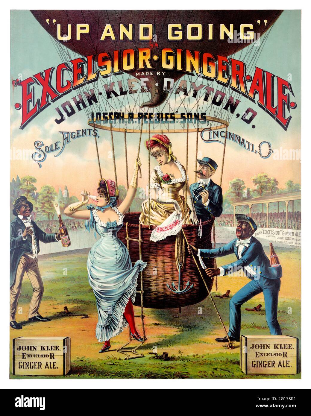 Vintage ginger ale ad hi-res stock photography and images - Alamy