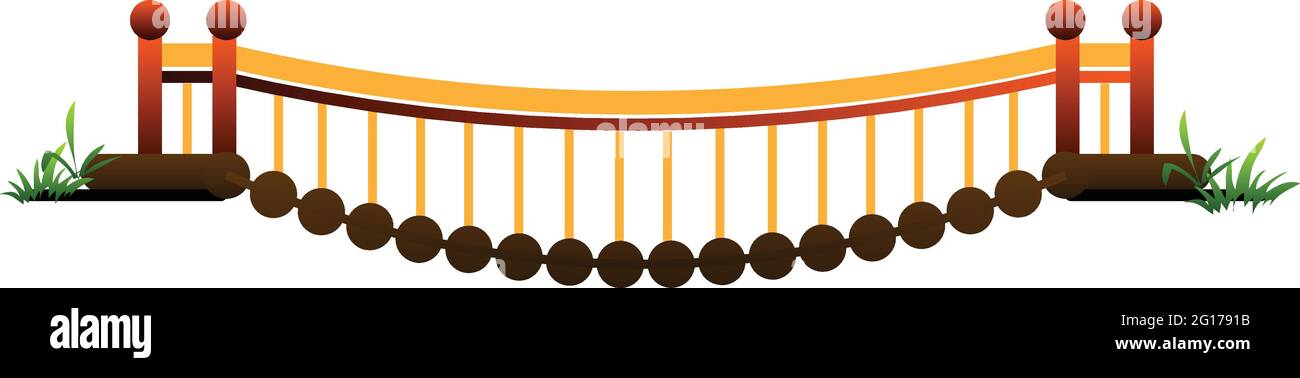Town bridge icon, cartoon style Stock Vector Image & Art - Alamy