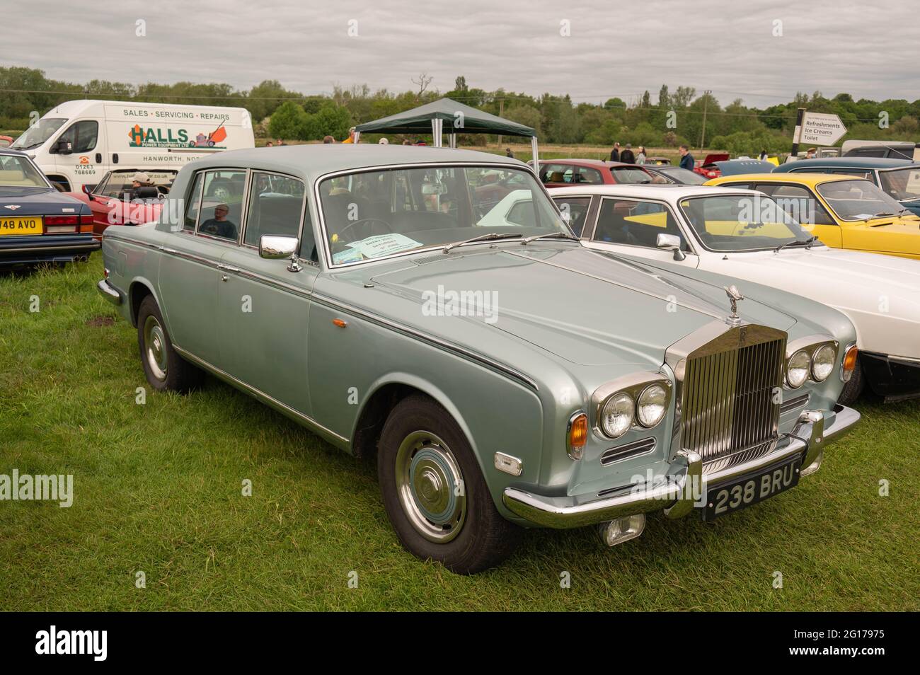 A beautiful Rolls Royce mk1 at a classic car rally Stock Photo - Alamy
