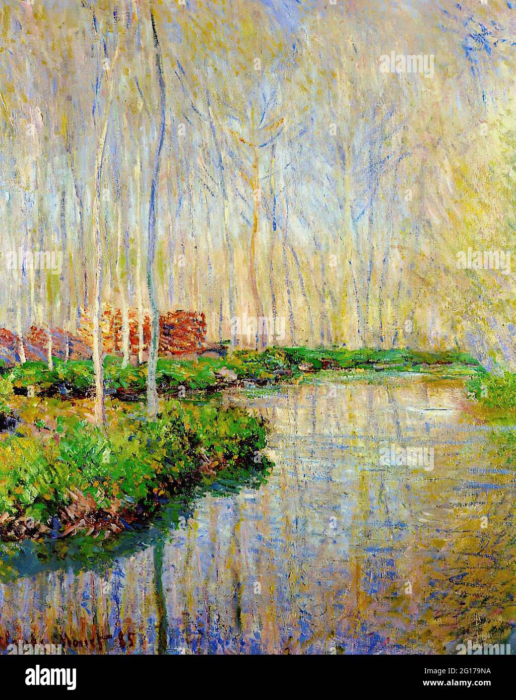 Claude monet epte river hi-res stock photography and images - Alamy