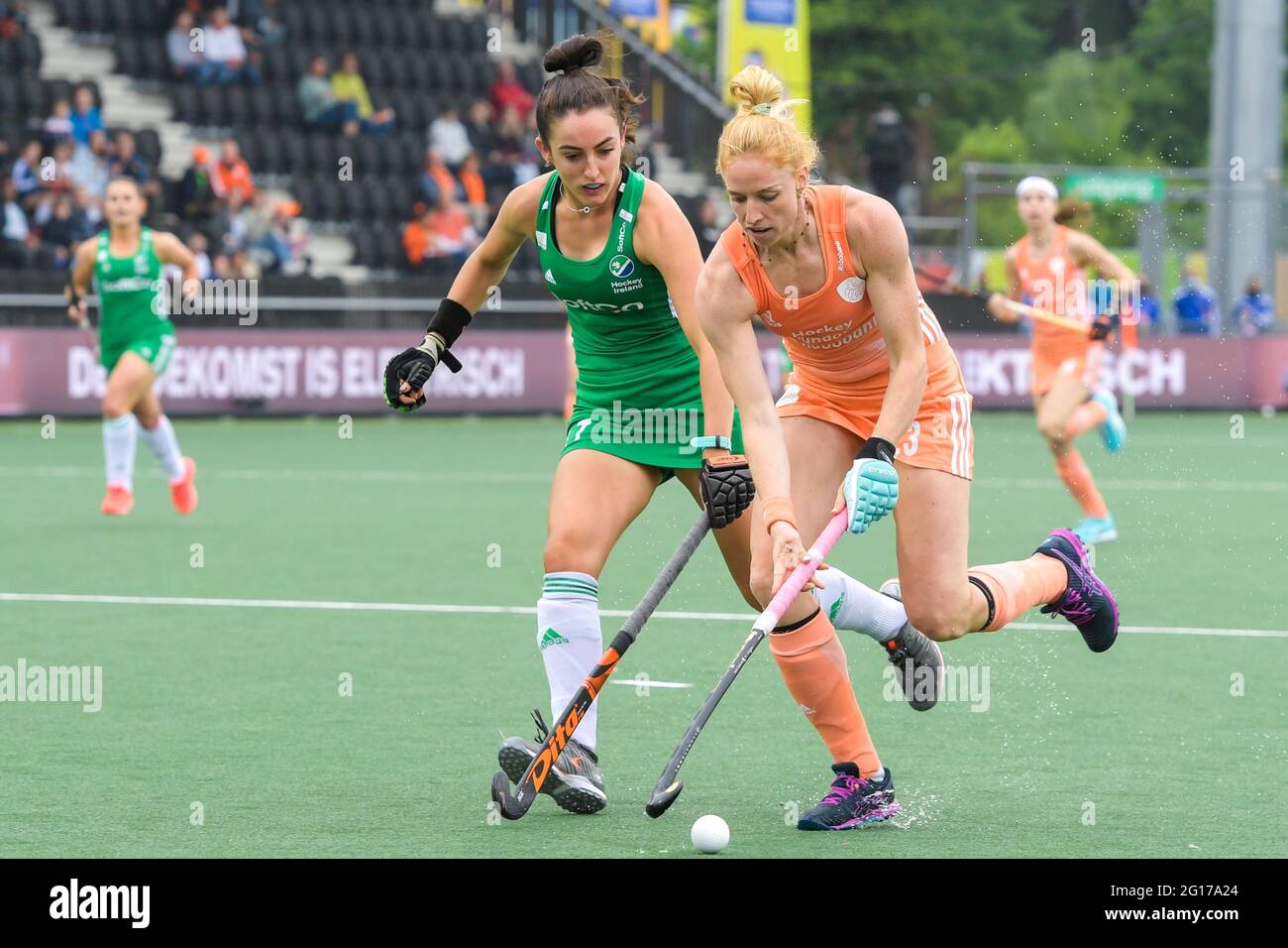 Amstelveen, Netherlands. 05th June, 2021. Hannah McLoughlin of Ireland ...