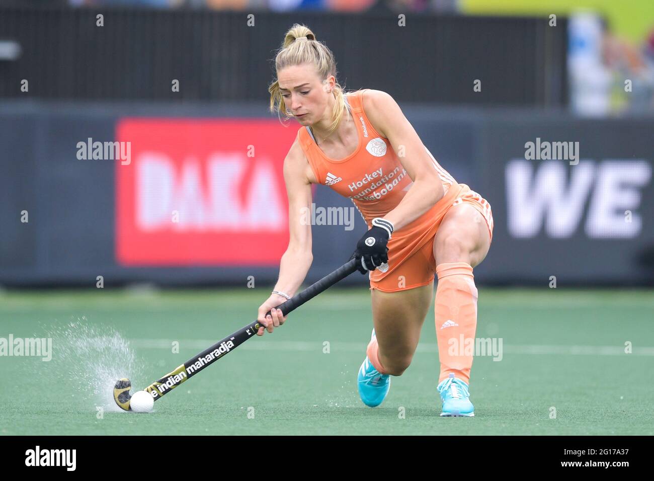 Amstelveen, Netherlands. 05th June, 2021. Sanne Koolen of The ...
