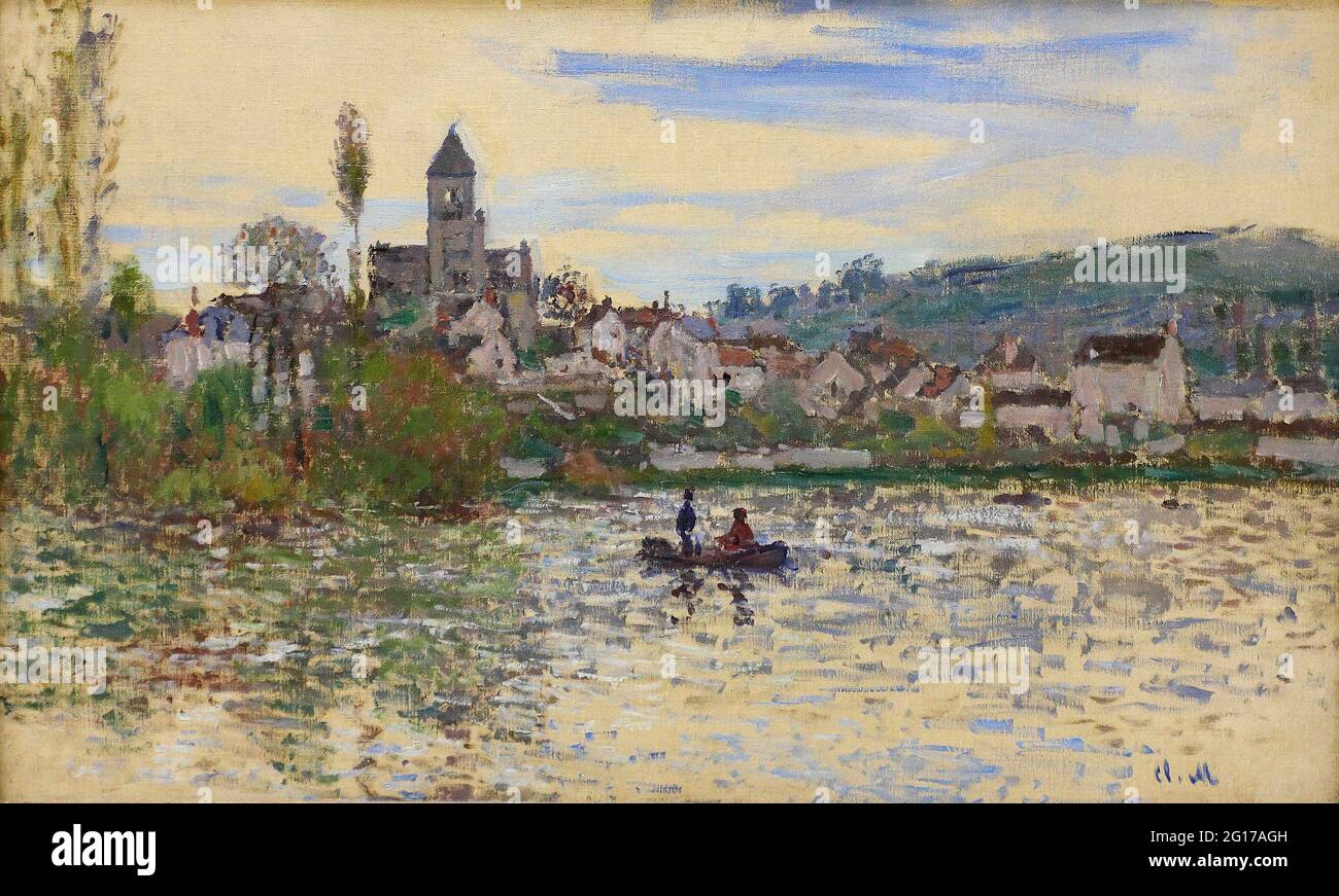 Claude Monet - Seine Vetheuil 3 1879 Stock Photo - Alamy