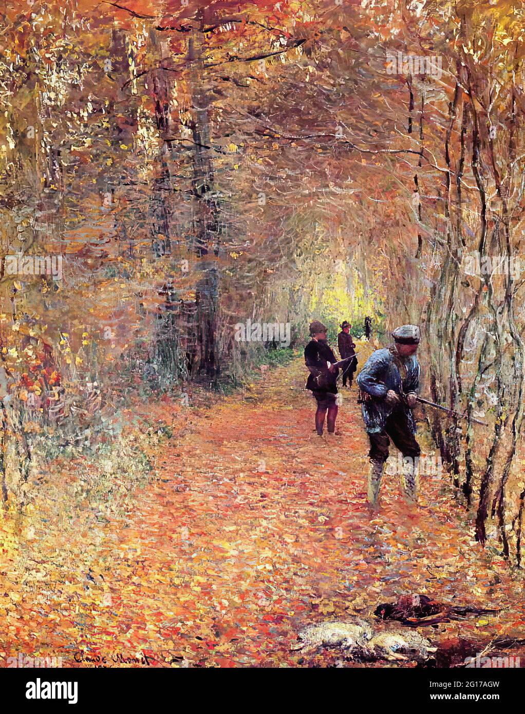 Claude Monet - Shoot 1876 Stock Photo - Alamy