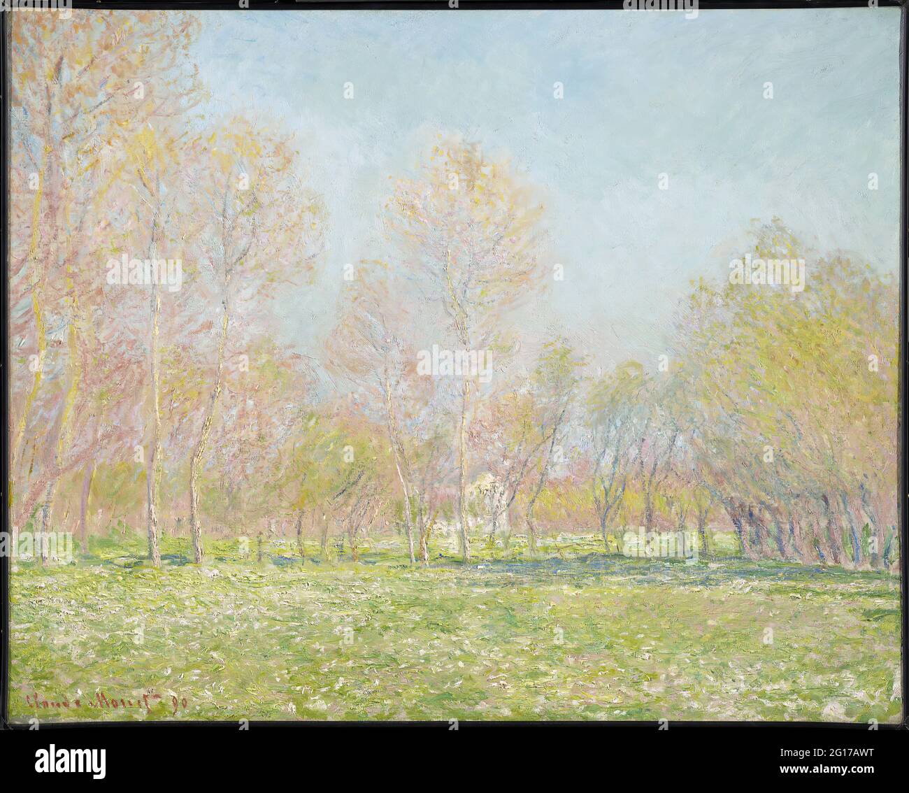Claude monet painting spring giverny hi-res stock photography and ...