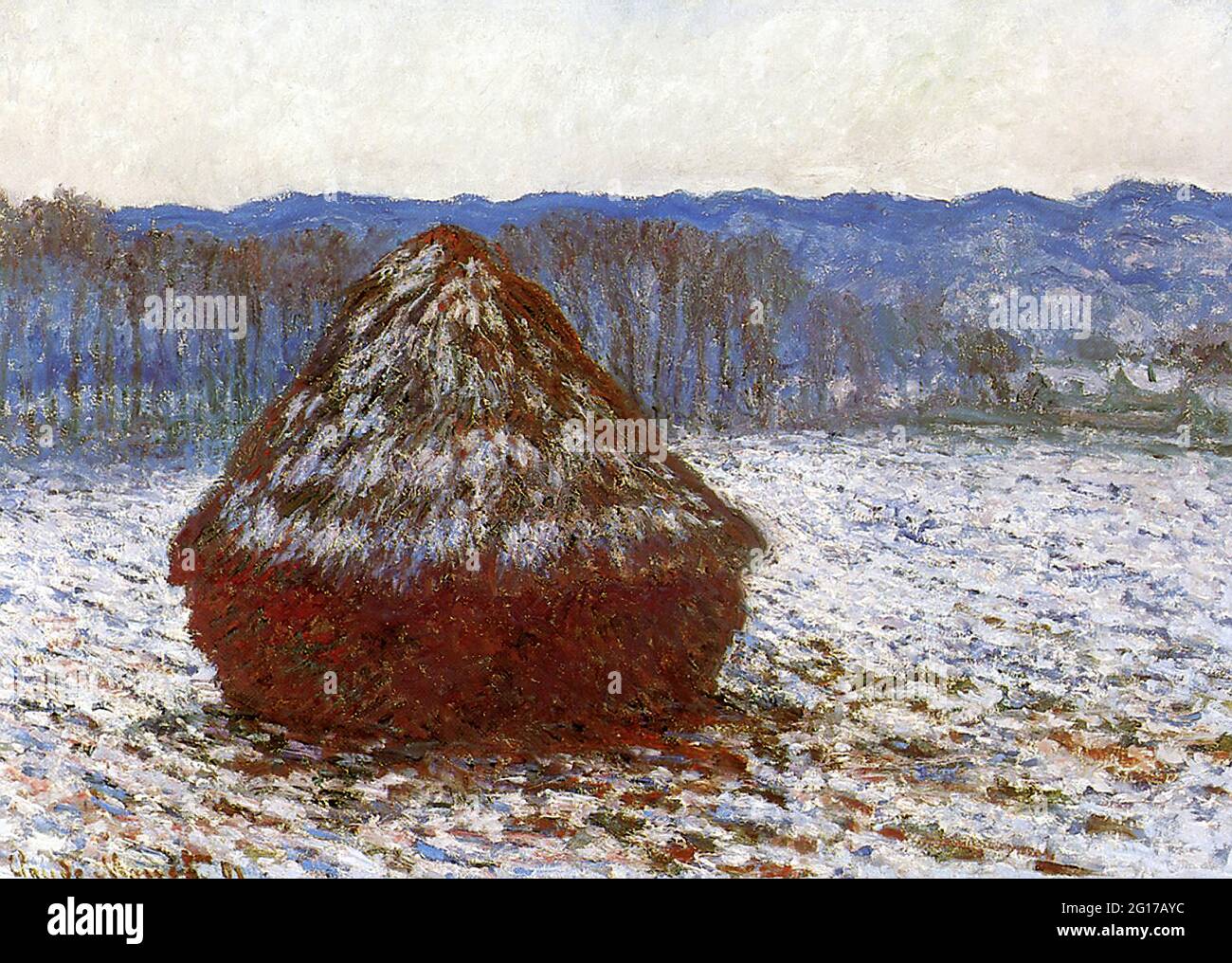 Claude Monet - Stack of Wheat Stock Photo - Alamy