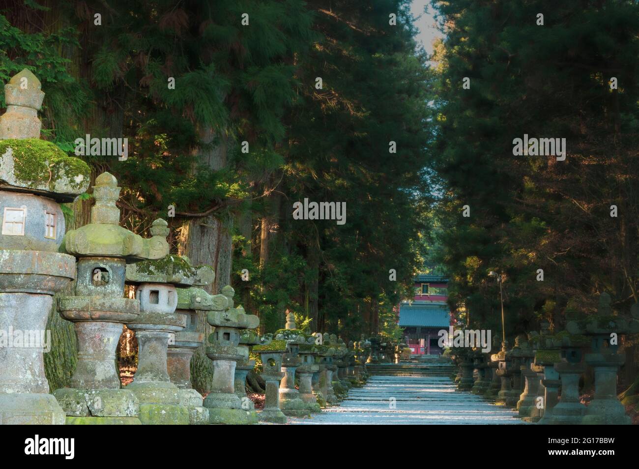 Originally built to guide visitors along the path to the shrine ...