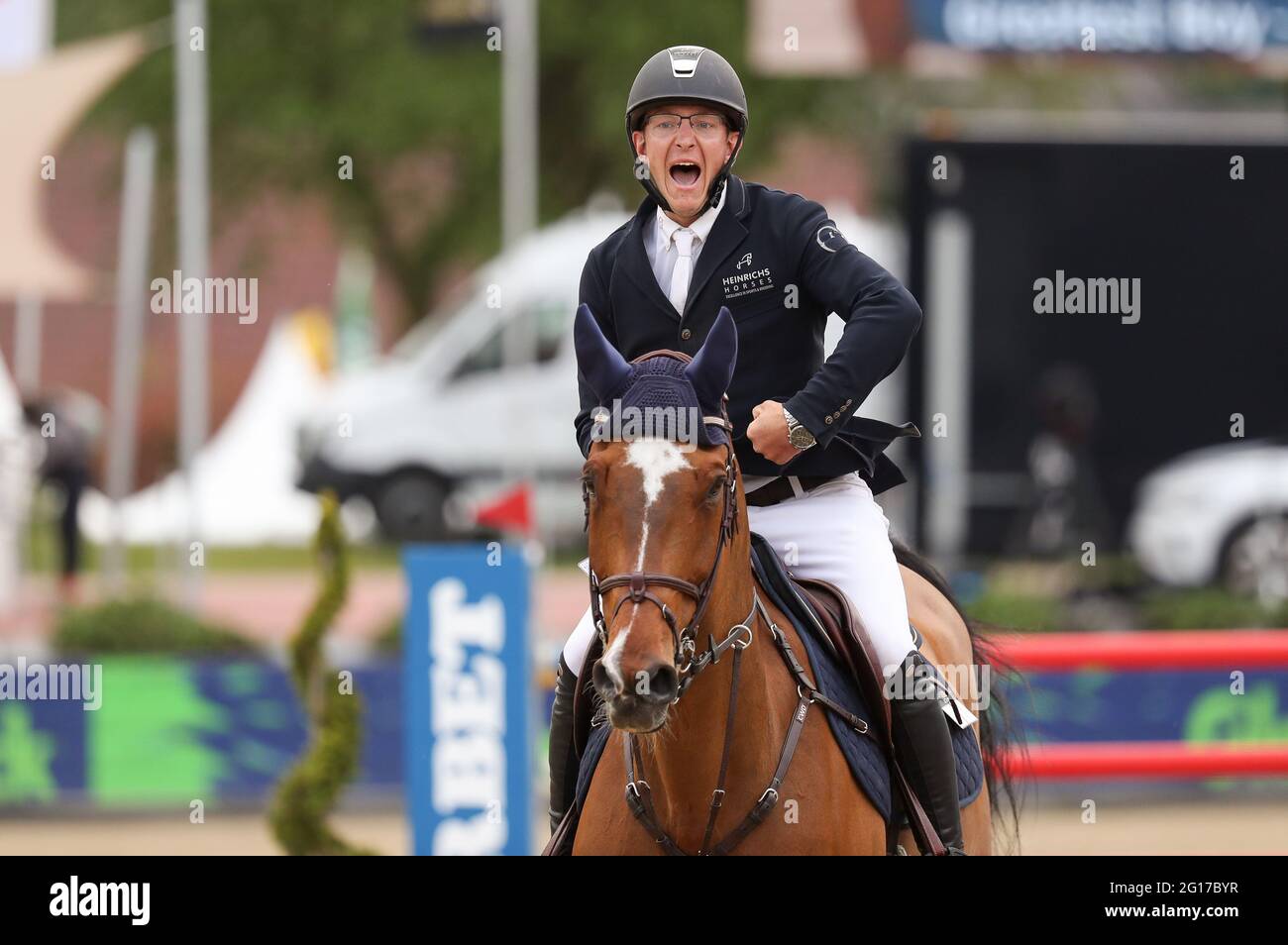 Balve, Germany. 05th June, 2021. Equestrian sport: German championship ...