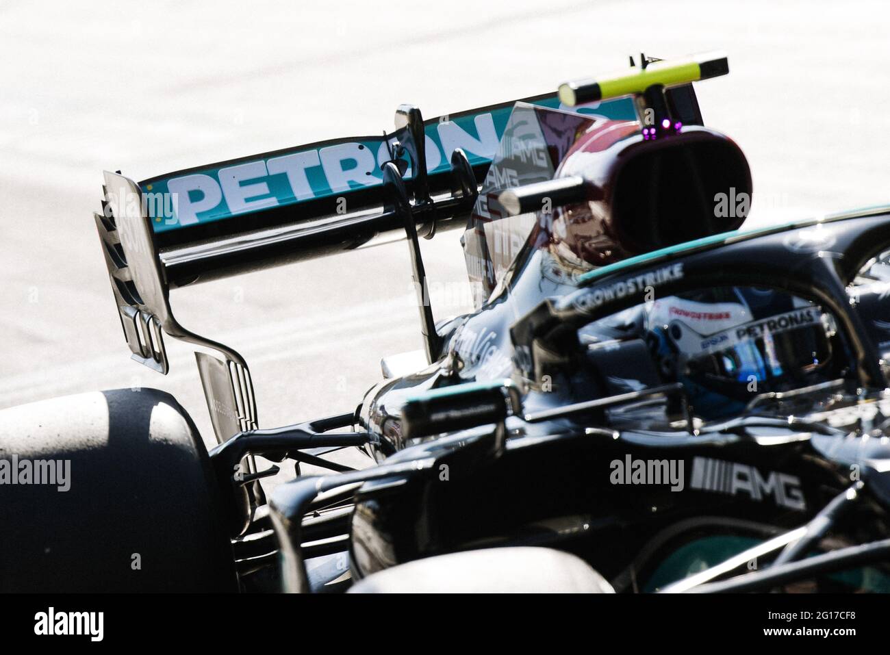 Mercedes amg f1 w12 rear wing detail hi-res stock photography and ...