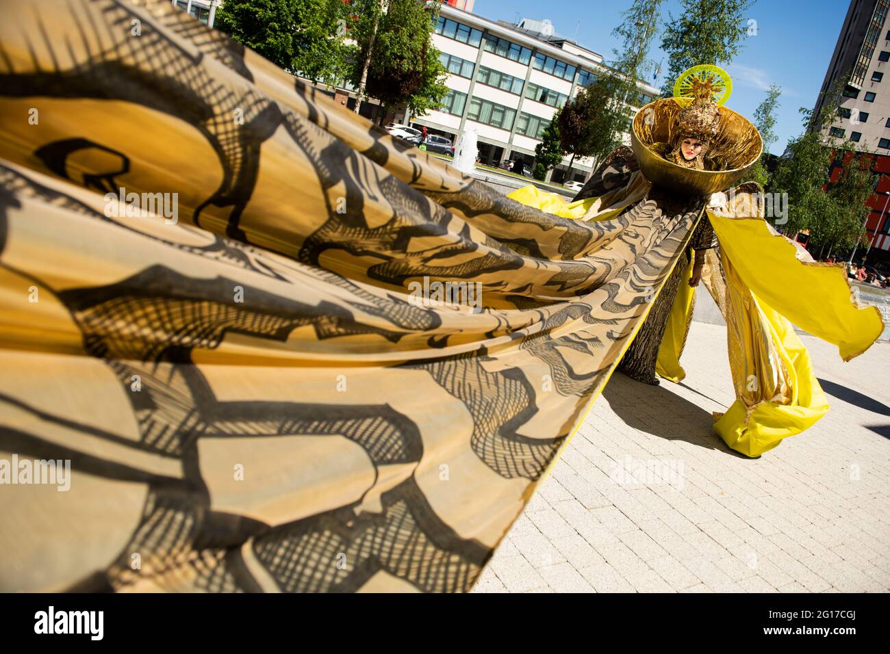 EDITORIAL USE ONLY Artist and designer Daniel Lismore, appears as the ...