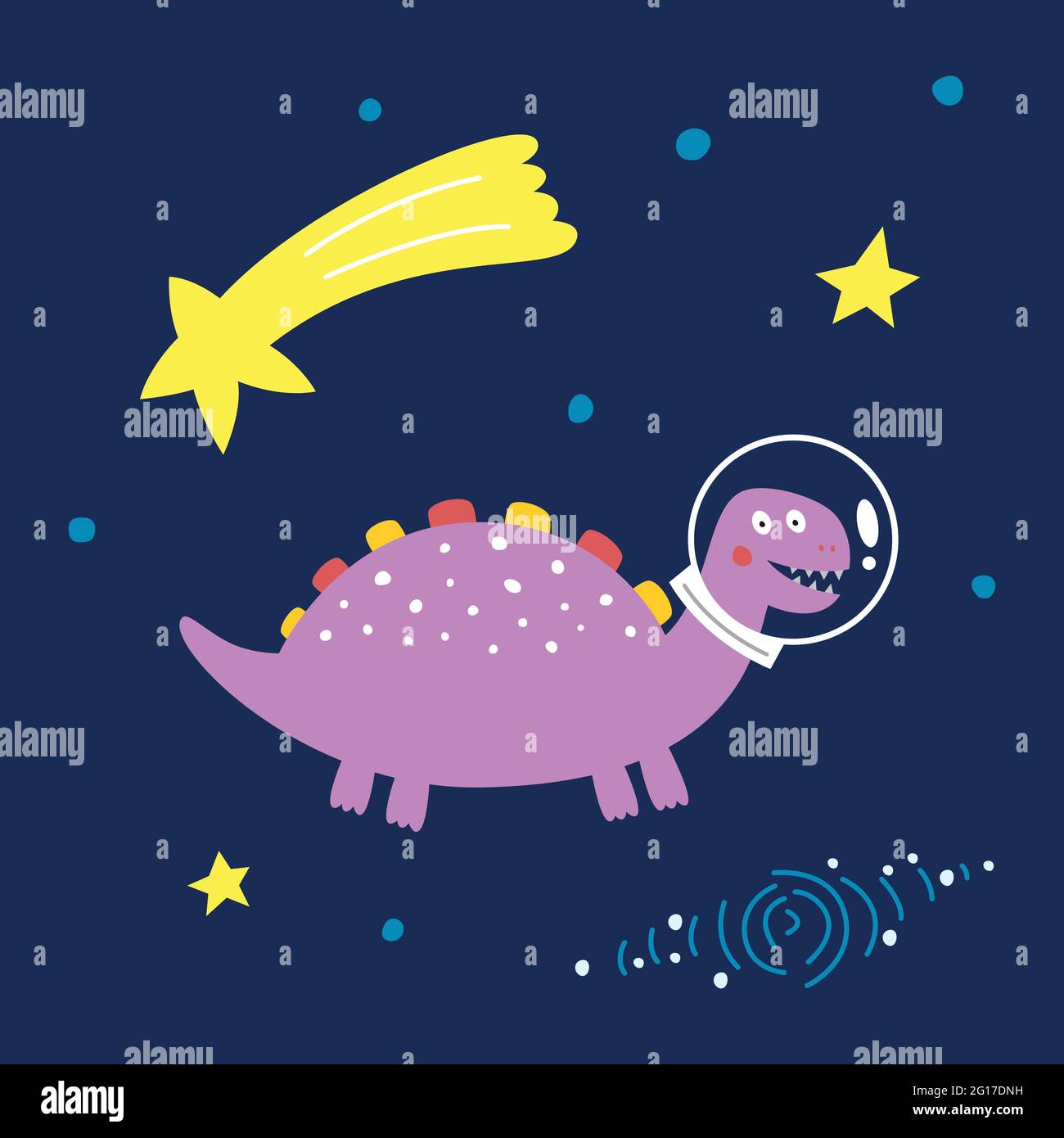 Cartoon dinosaur in the moon hi-res stock photography and images - Alamy