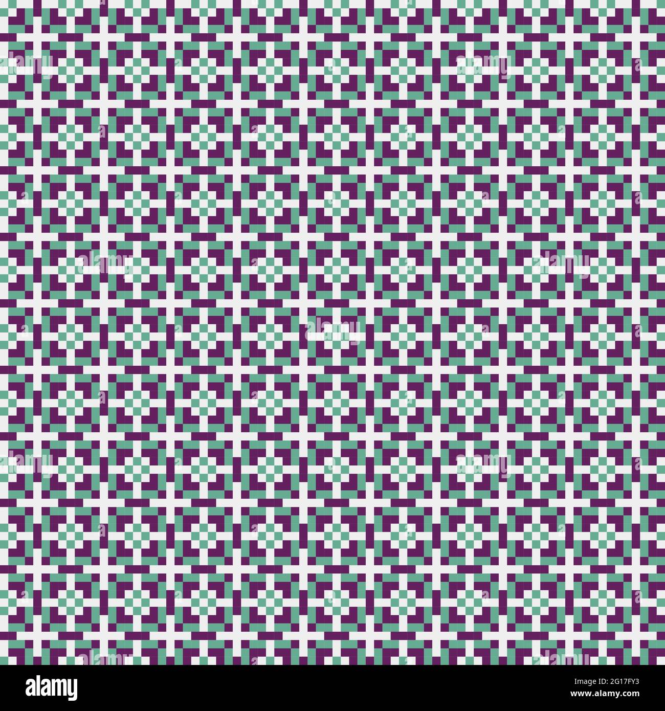 Abstract Cross-Pattern Dotted generative computational art illustration ...