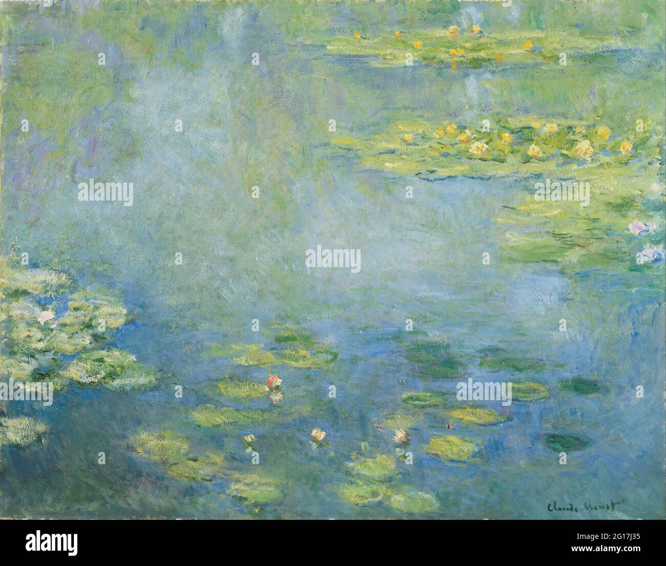 Claude Monet - Waterlilies Stock Photo - Alamy