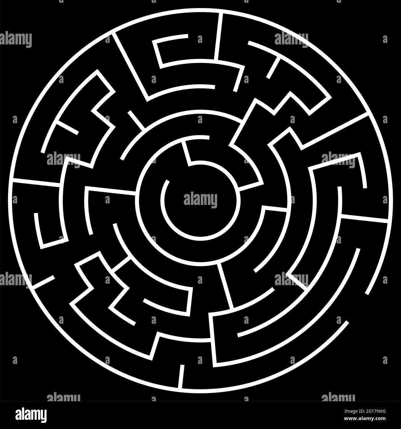 Solvable maze labyrinth vector ilustration – Stock vector illustration ...