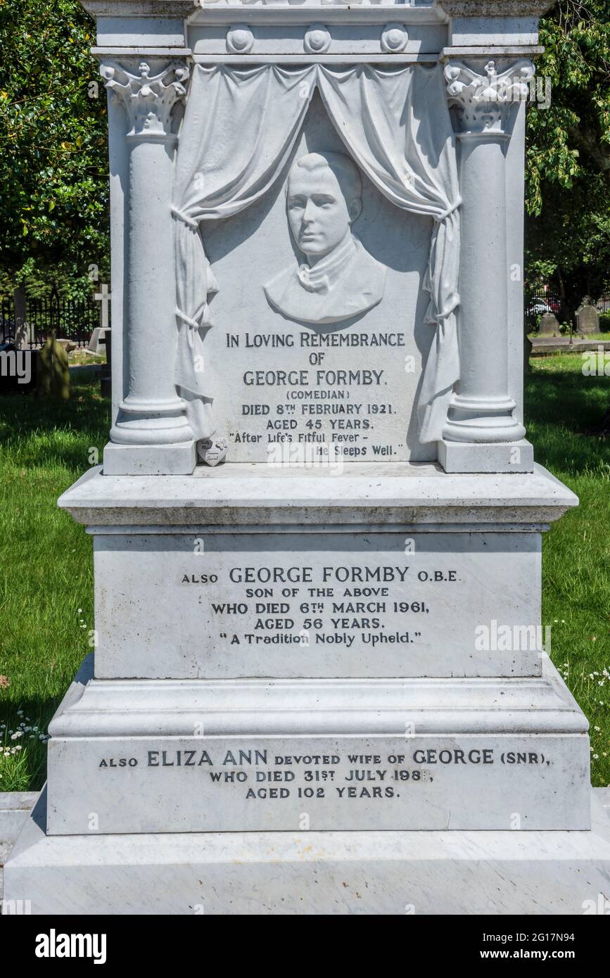 George formby grave hi-res stock photography and images - Alamy George formby grave hi-res stock photography and images - Alamy