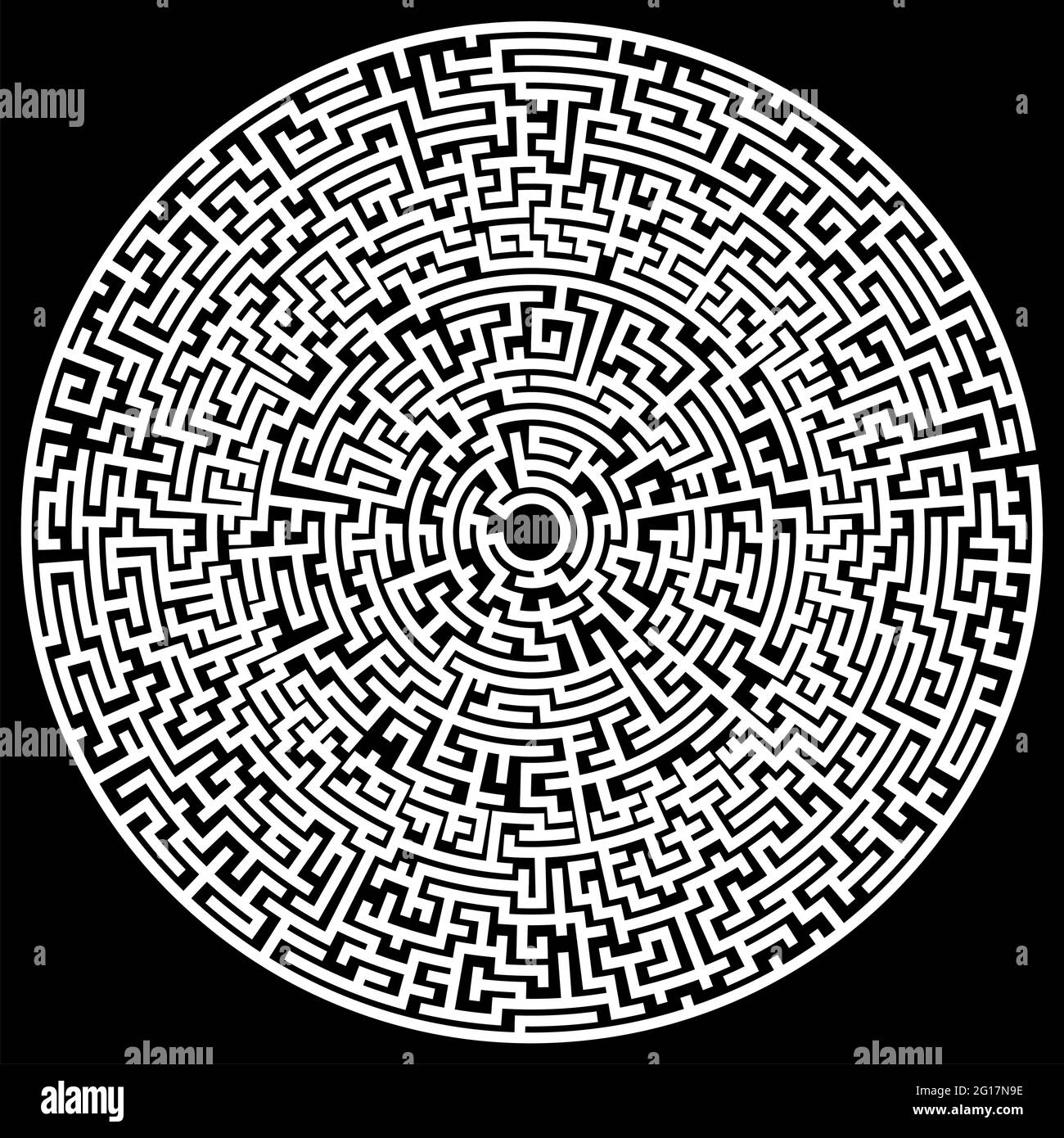 Solvable maze labyrinth vector ilustration – Stock vector illustration ...