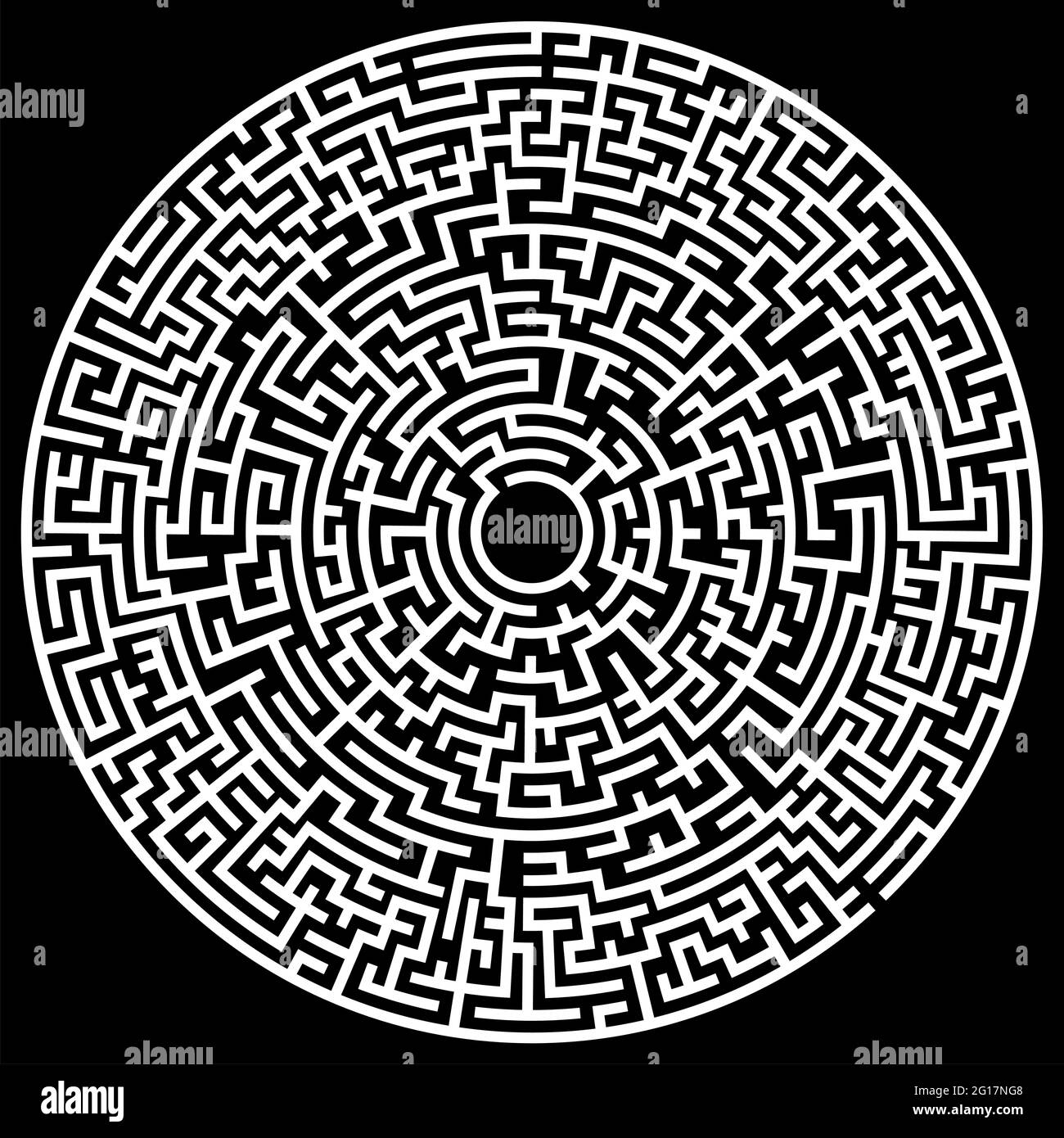 Solvable maze labyrinth vector ilustration – Stock vector illustration ...