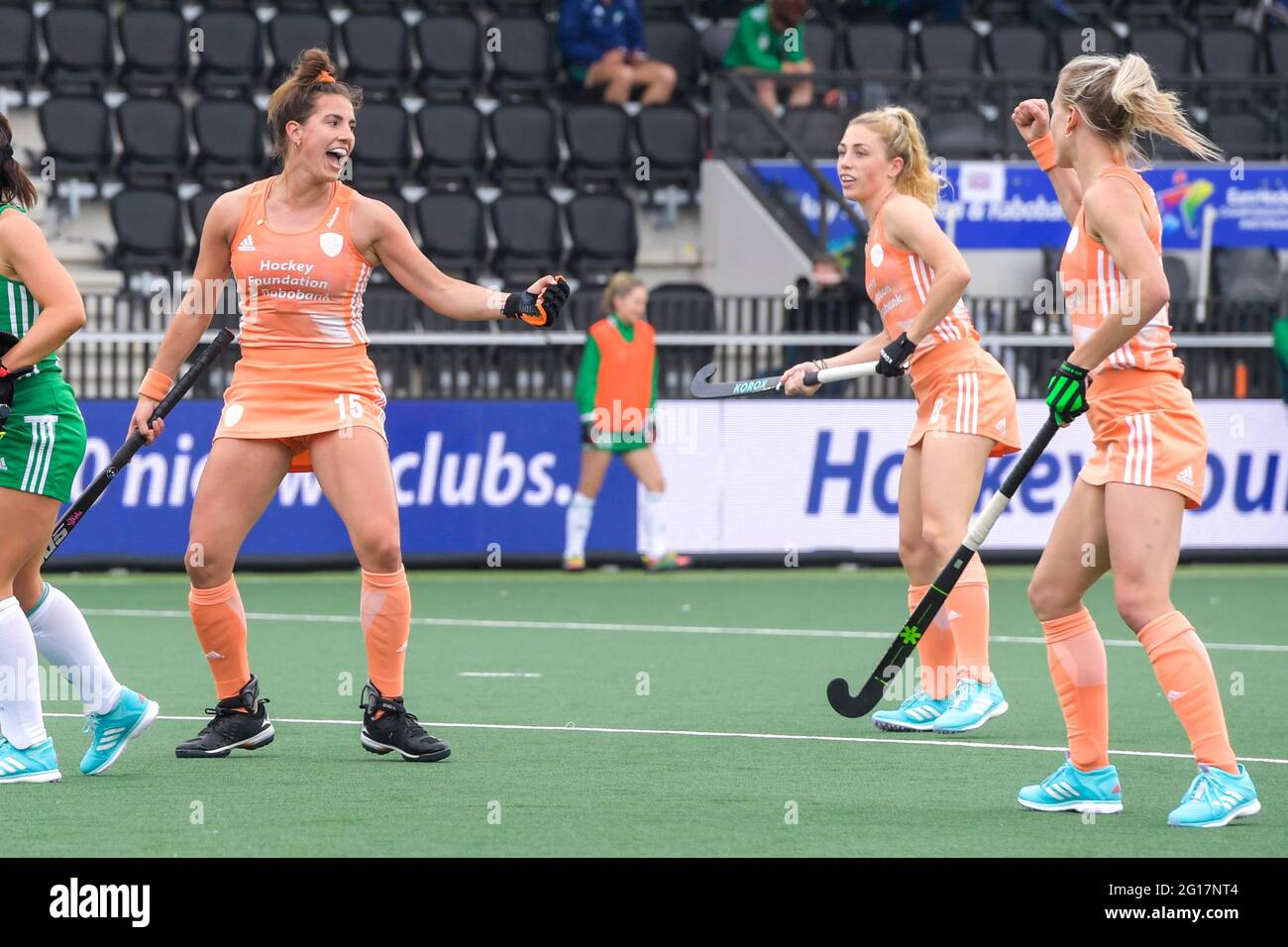 AMSTELVEEN, NETHERLANDS - JUNE 5: Frederique Matla of The Netherlands ...
