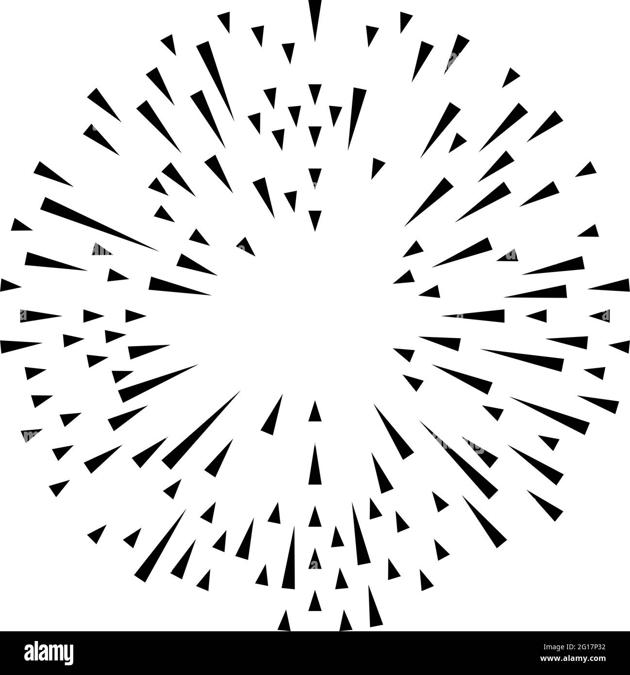 Radial lines radiance, burst, starburst, sunburst effect design element ...
