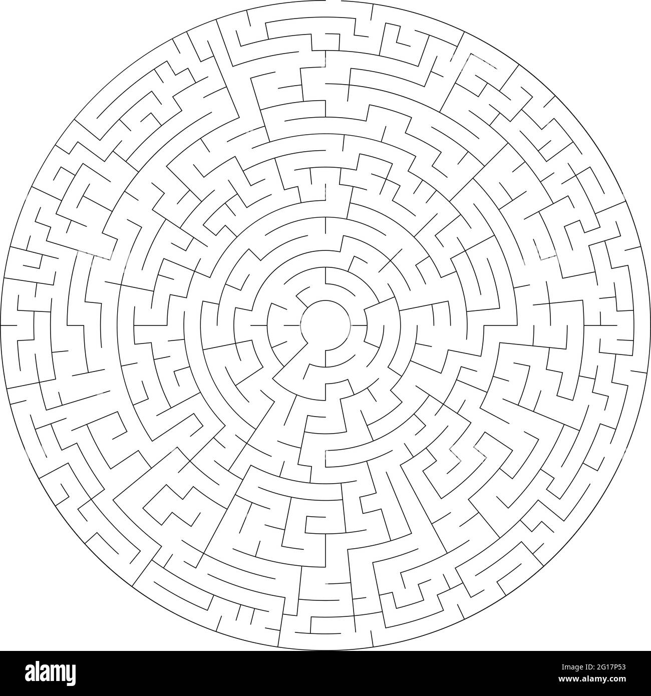 Solvable maze labyrinth vector ilustration – Stock vector illustration ...