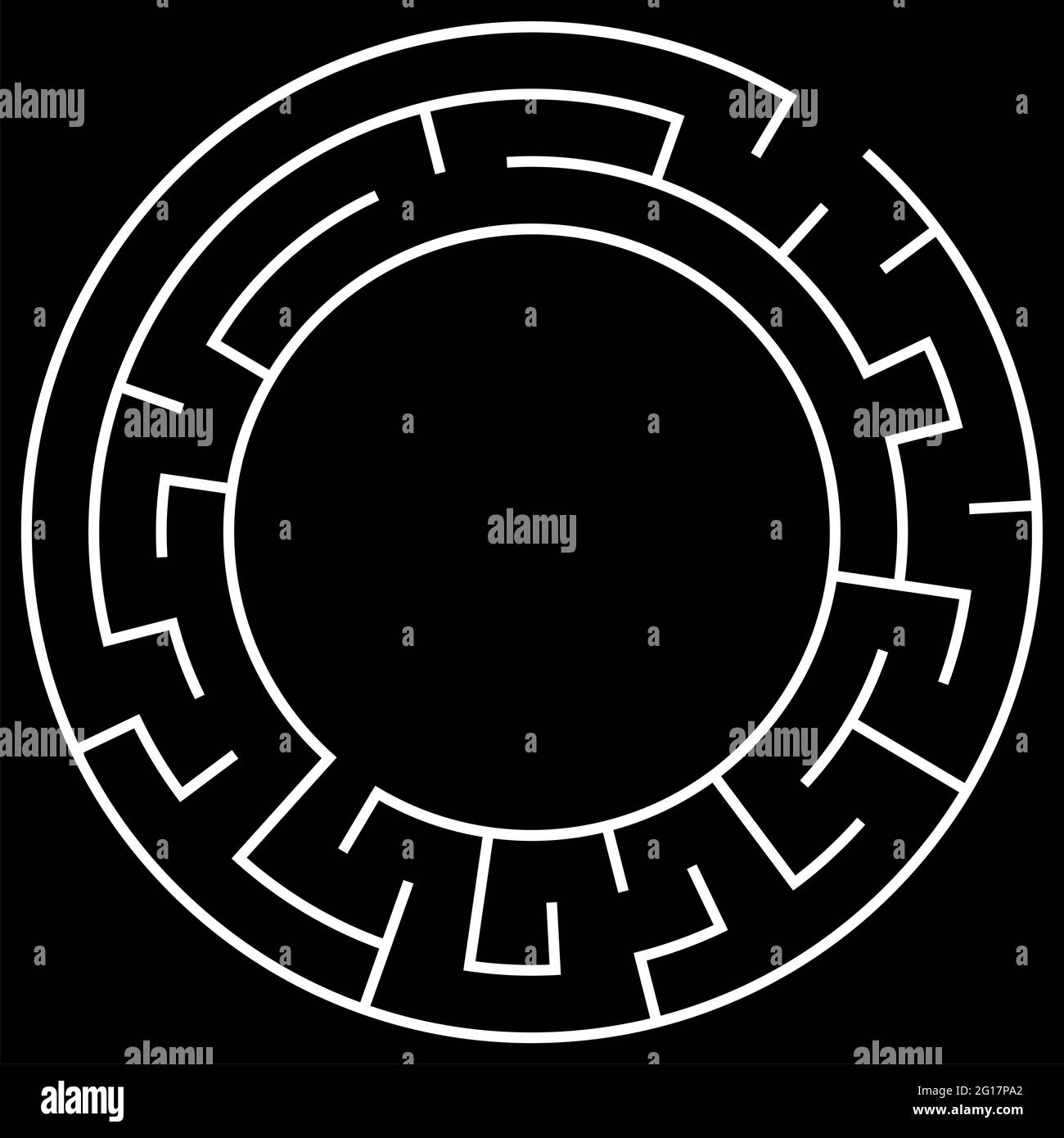 Solvable maze labyrinth vector ilustration – Stock vector illustration ...